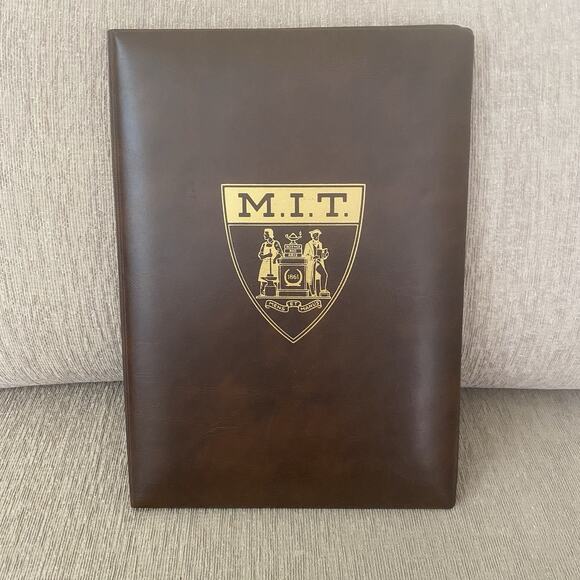 Unbranded | Office | Vintage Mit Padfolio Bifold Business Organizer ...